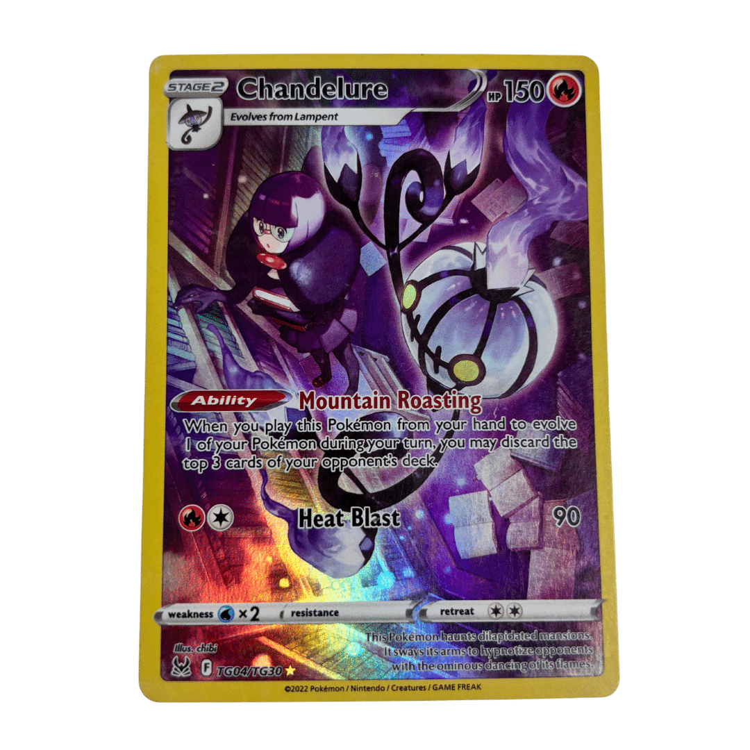 POKEMON TCG - Chandelure (TG04/TG30) Lost Origin Trainer Gallery ...