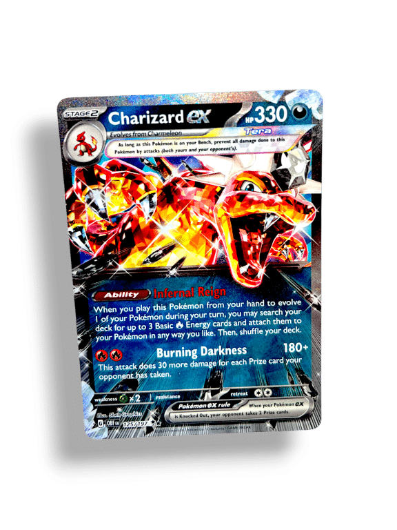Charizard EX (125/197) (Obsidian Flames) - Appleby Games