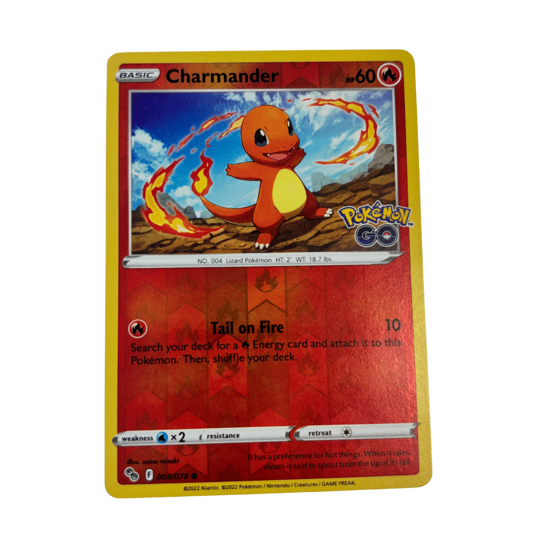 POKEMON TCG - Charmander (008/078) Pokemon Go - Appleby Games