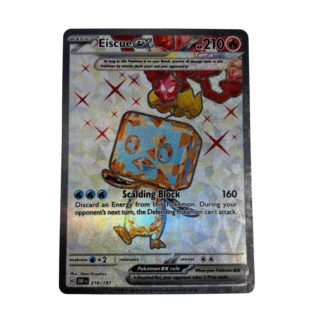POKEMON TCG - Eiscue EX (210/197) Obsidian Flames - Appleby Games