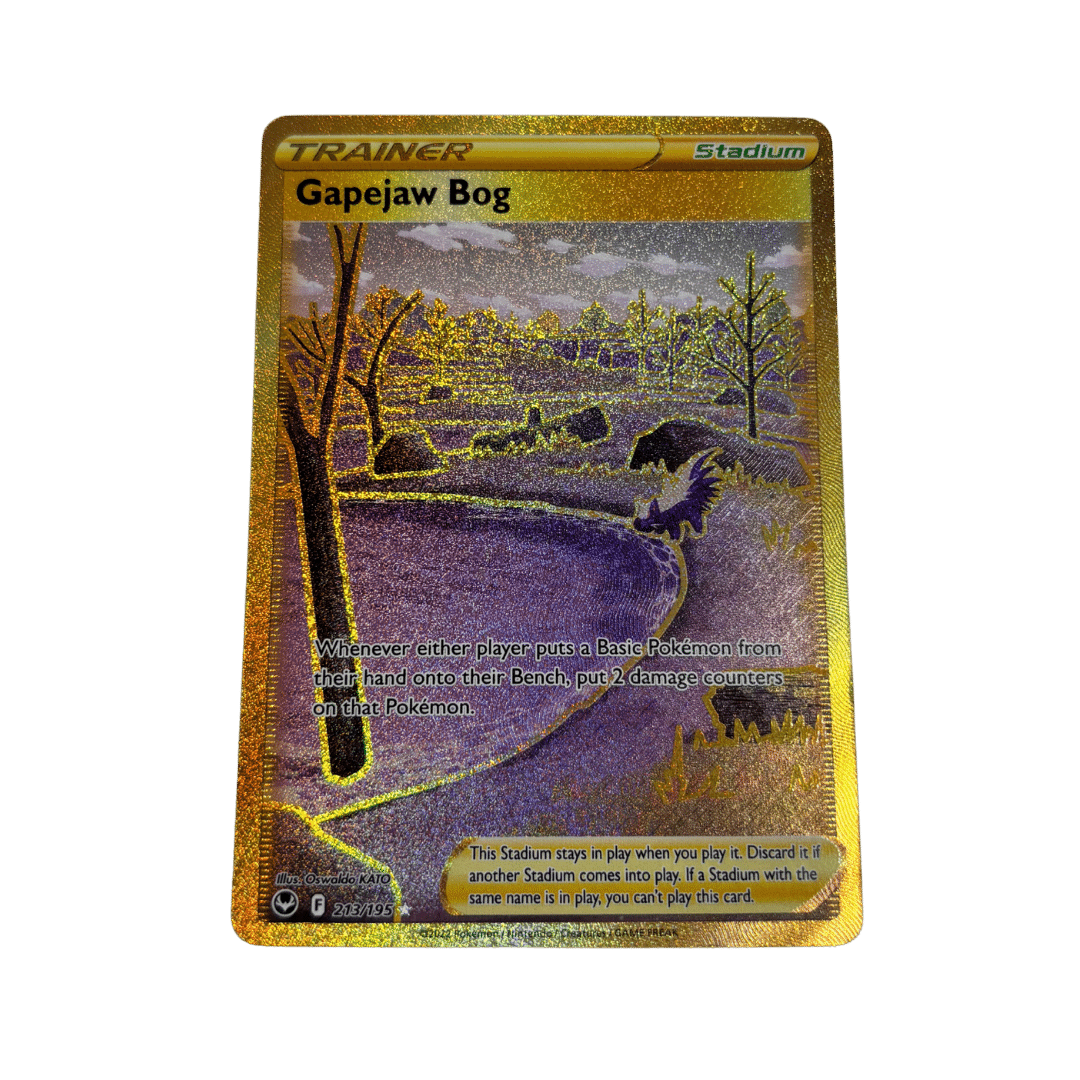POKEMON TCG - Gapejaw Bog (213/195) Silver Tempest - Appleby Games