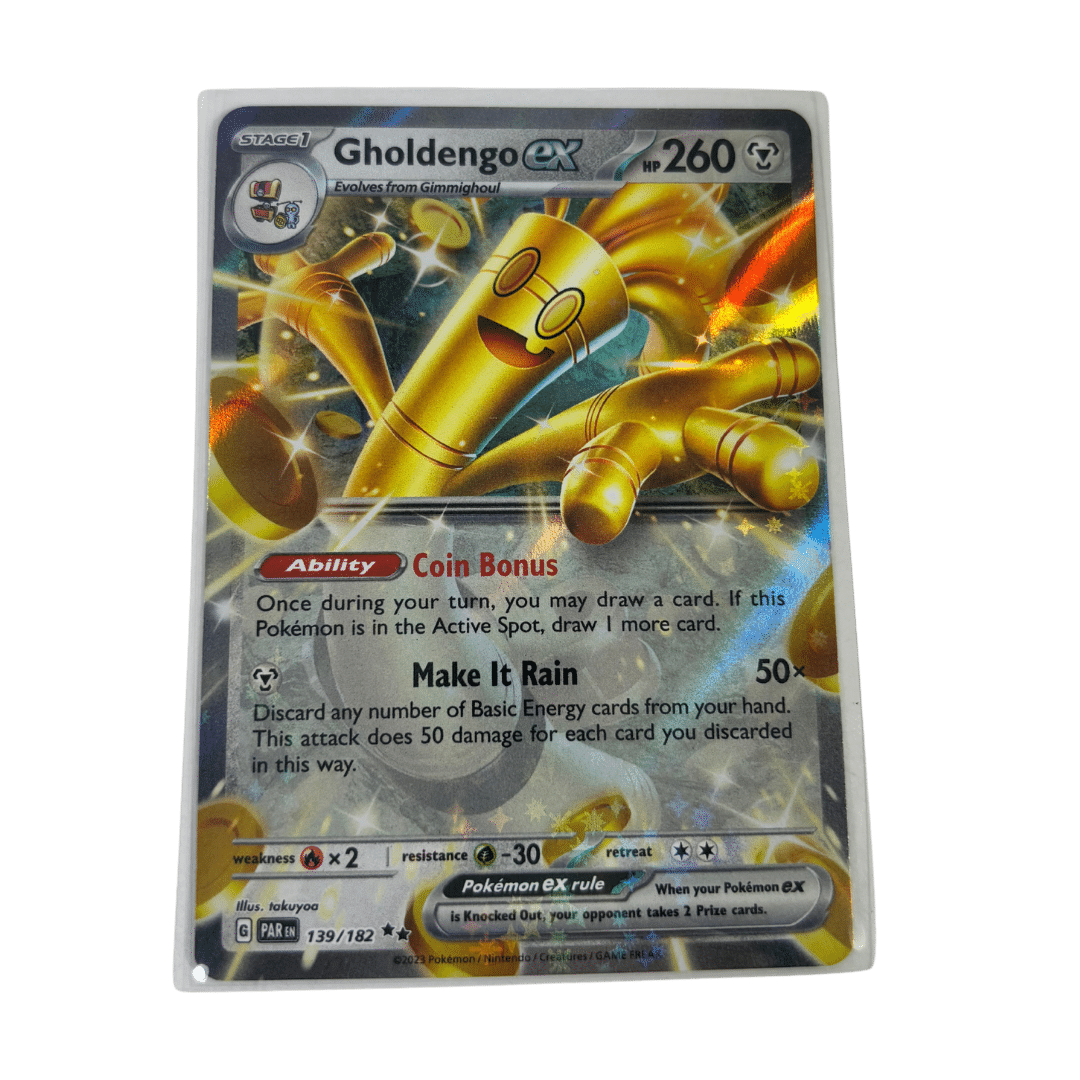 POKEMON TCG - Gholdengo Ex (139/182) Paradox Rift - Appleby Games
