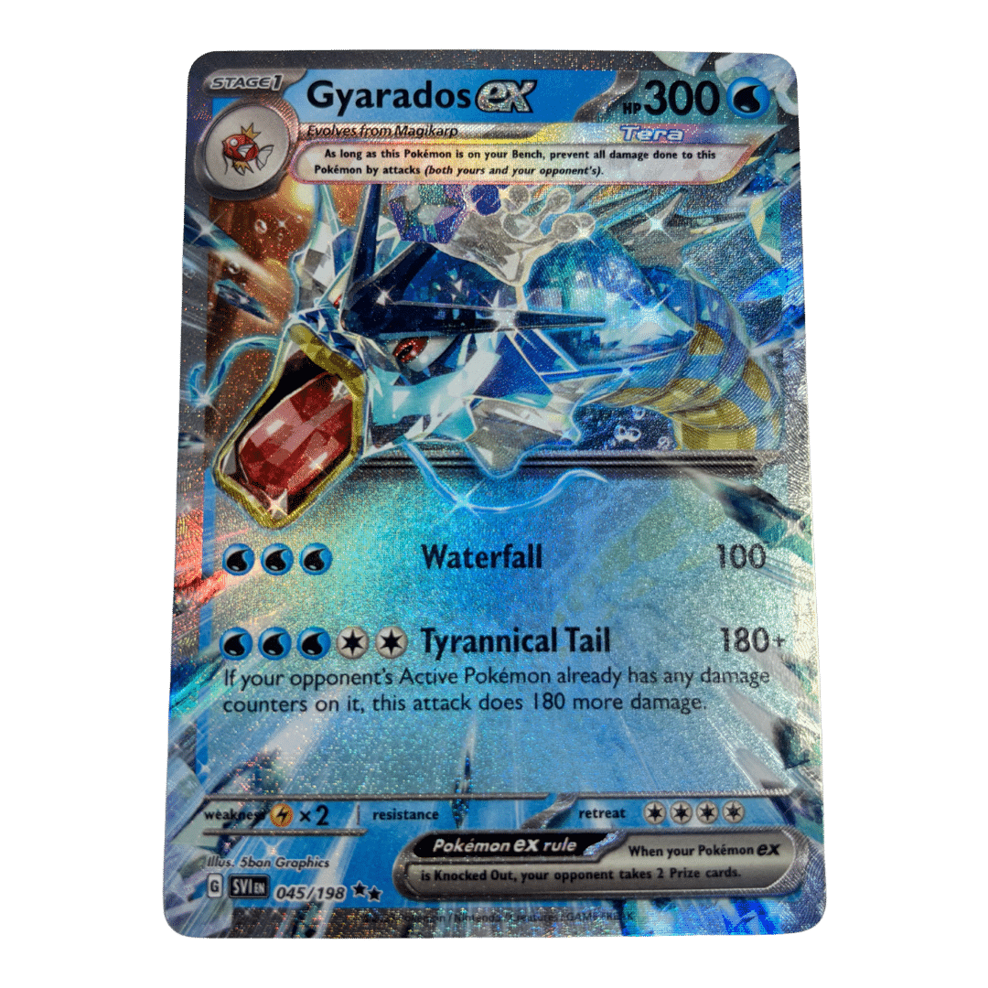 POKEMON TCG - Gyarados EX (045/198) Scarlet and Violet Base Set ...