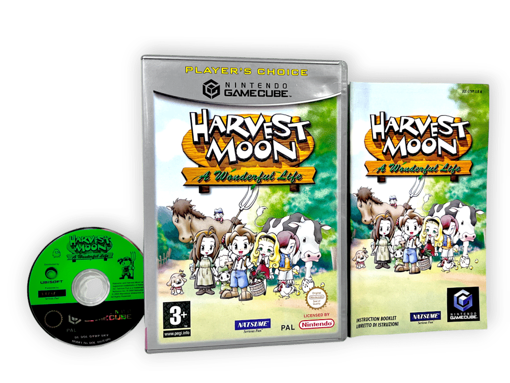 Harvest Moon: A Wonderful Life (GameCube) *MINT COMPLETE* - Appleby Games