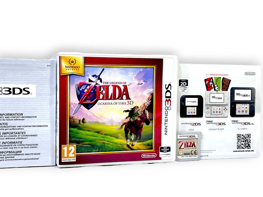 The Legend of Zelda Ocarina of Time (3DS) *MINT COMPLETE* - Appleby Games