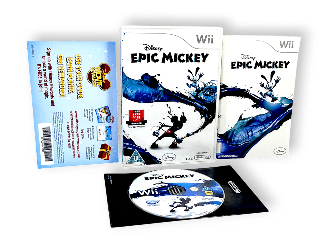 Epic Mickey (Wii - RARE) *MINT COLLECTOR'S* - Appleby Games