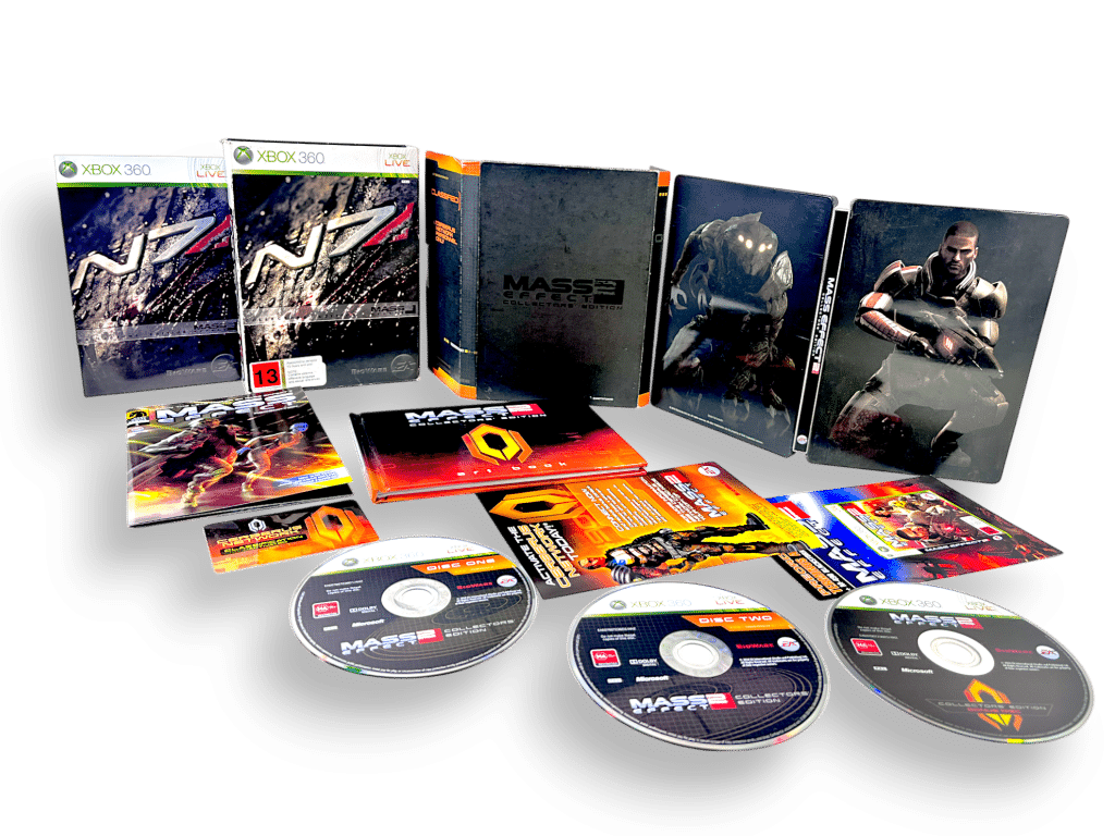 Mass Effect 2 N7 EDITION (Xbox 360) *STEELBOOK COMPLETE BOX SET ...
