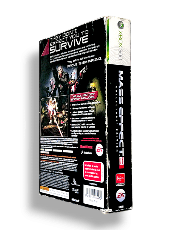 Mass Effect 2 N7 EDITION (Xbox 360) *STEELBOOK COMPLETE BOX SET ...