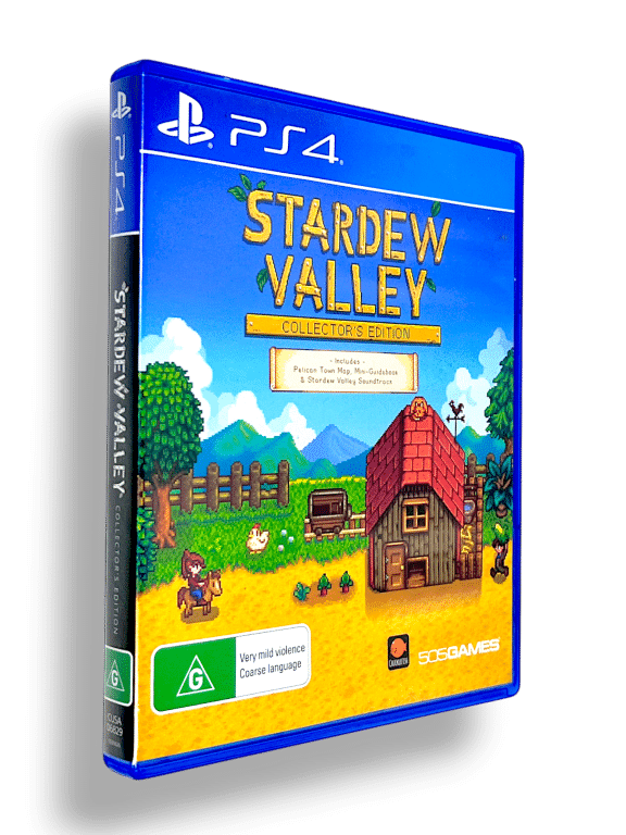 STARDEW VALLEY: COLLECTOR'S EDITION (PS4) *MINT COMPLETE* - Appleby Games