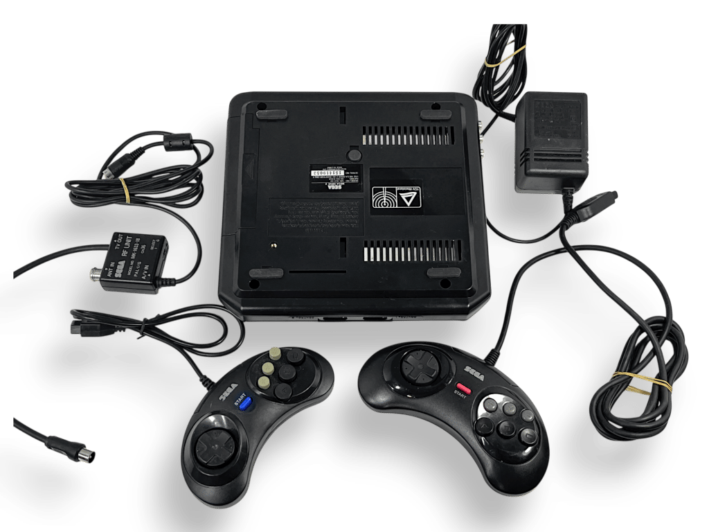 Sega Mega Drive II Console + 2 x Genuine Controllers + Accessories ...