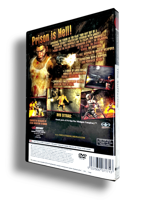 The SUFFERING (PS2) *COMPLETE, DISC EXCELLENT* - Appleby Games