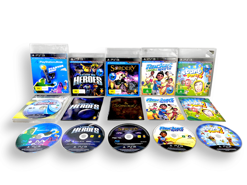PS3 GAMES BULK LOT: MOVE GAMES BUNDLE! - Appleby Games