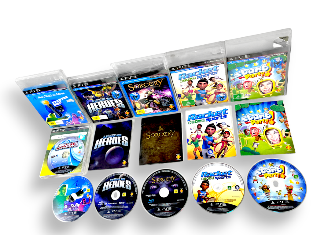 PS3 GAMES BULK LOT: MOVE GAMES BUNDLE! - Appleby Games