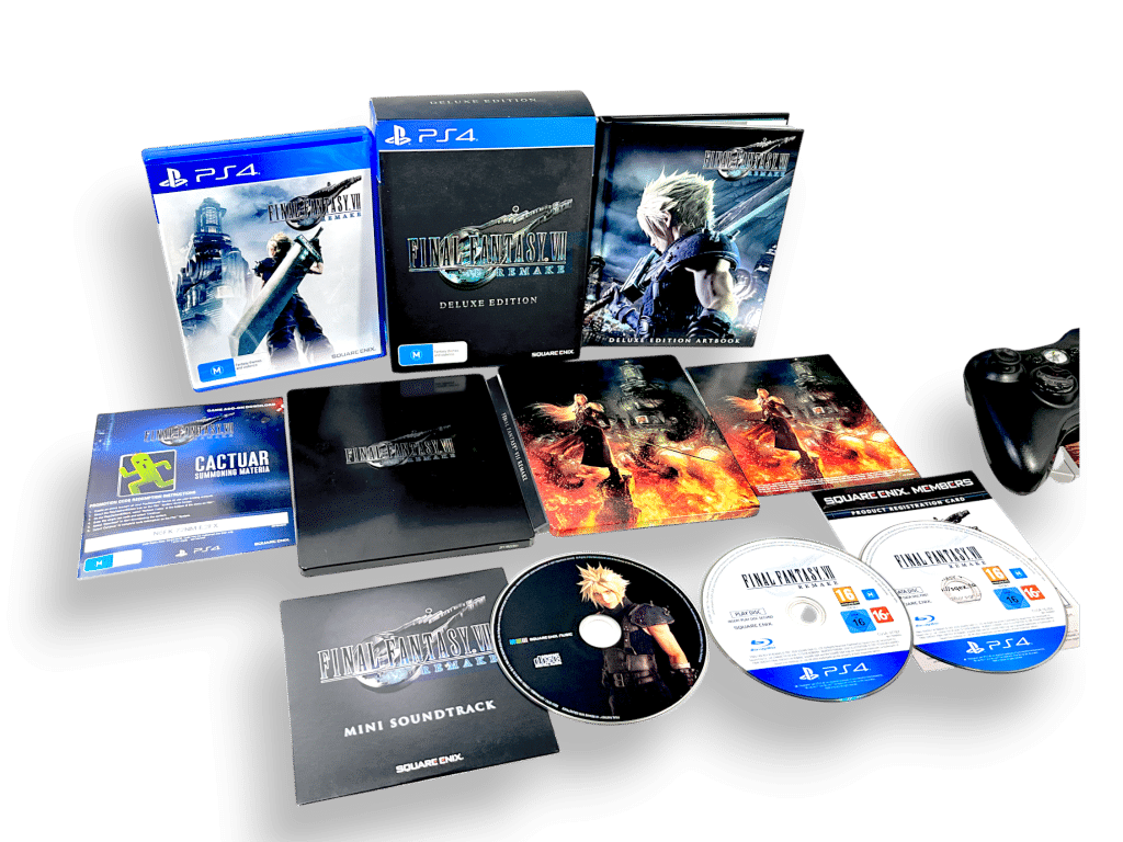 Final Fantasy VII Rebirth DELUXE EDITION (PS4 BIG BOX) *AS NEW ...