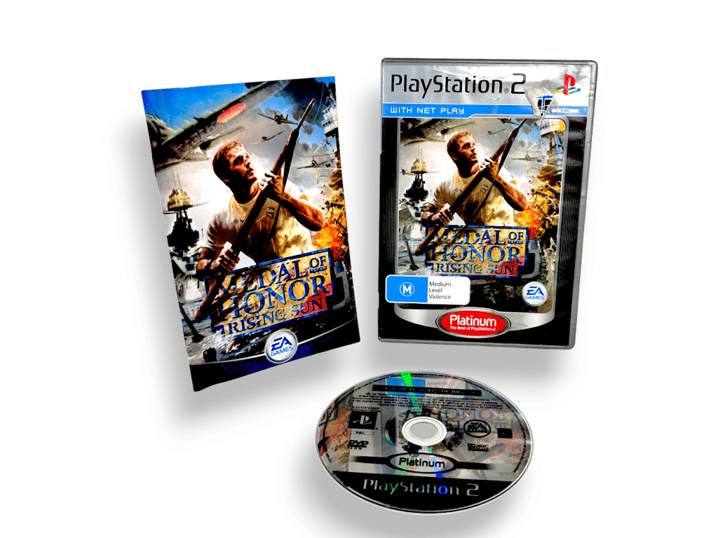 Medal of Honor Rising Sun (Medal of Honour) PS2 *EXCELLENT & COMPLETE ...