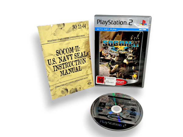 SOCOM II U.S. Navy Seals (PS2) *EXCELLENT & COMPLETE* - Appleby Games
