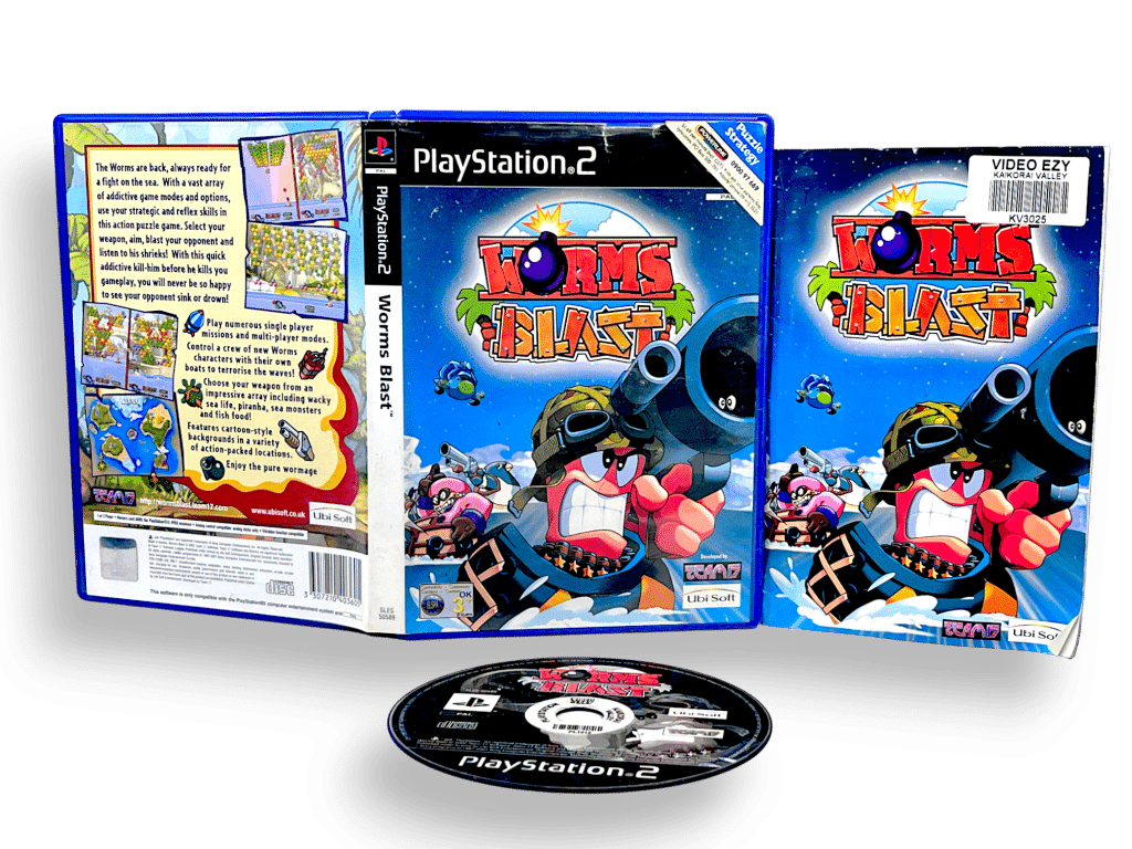 WORMS Blast (PS2) *COMPLETE* - Appleby Games