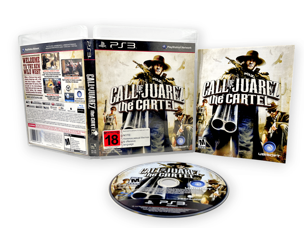 Call of Juarez the Cartel (PS3 ALTERNATE PRINT) *MINT COMPLETE ...