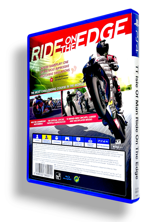 TT Isle of Man: Ride on the Edge (PS4 - RARE) AS NEW - Appleby Games
