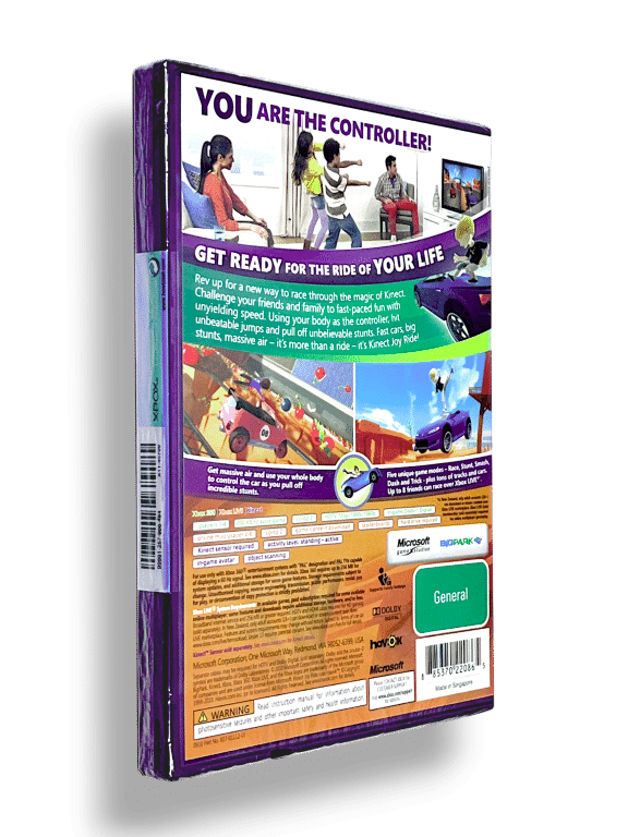 Kinect JOY RIDE (Xbox 360) *BRAND NEW PLASTIC SEALED* - Appleby Games