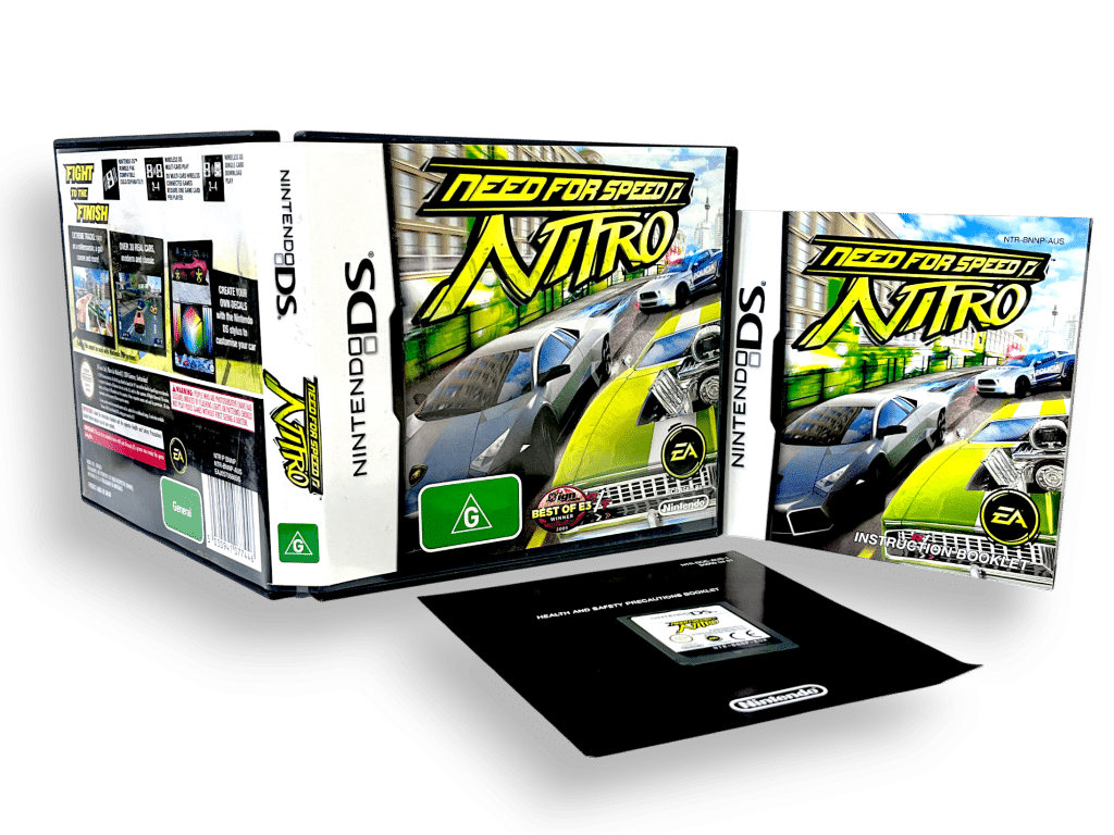 Need for Speed: Nitro (Nintendo DS) *MINT COMPLETE* - Appleby Games