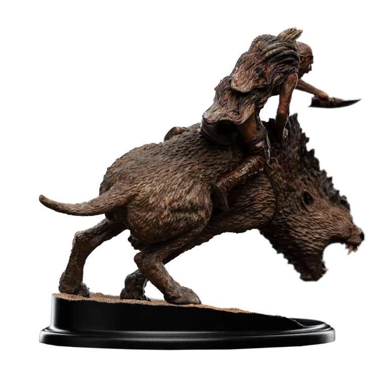 Weta Lord of the Rings Sharku on Warg - Miniature Statue - Appleby Games