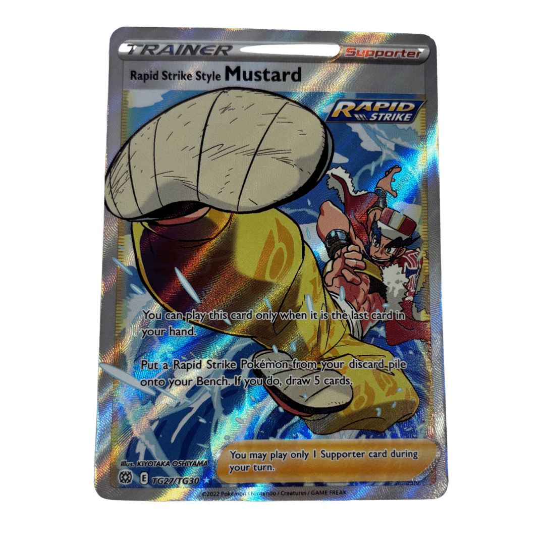 POKEMON TCG - Mustard (TG27/TG30) Brilliant Stars Trainer Gallery ...