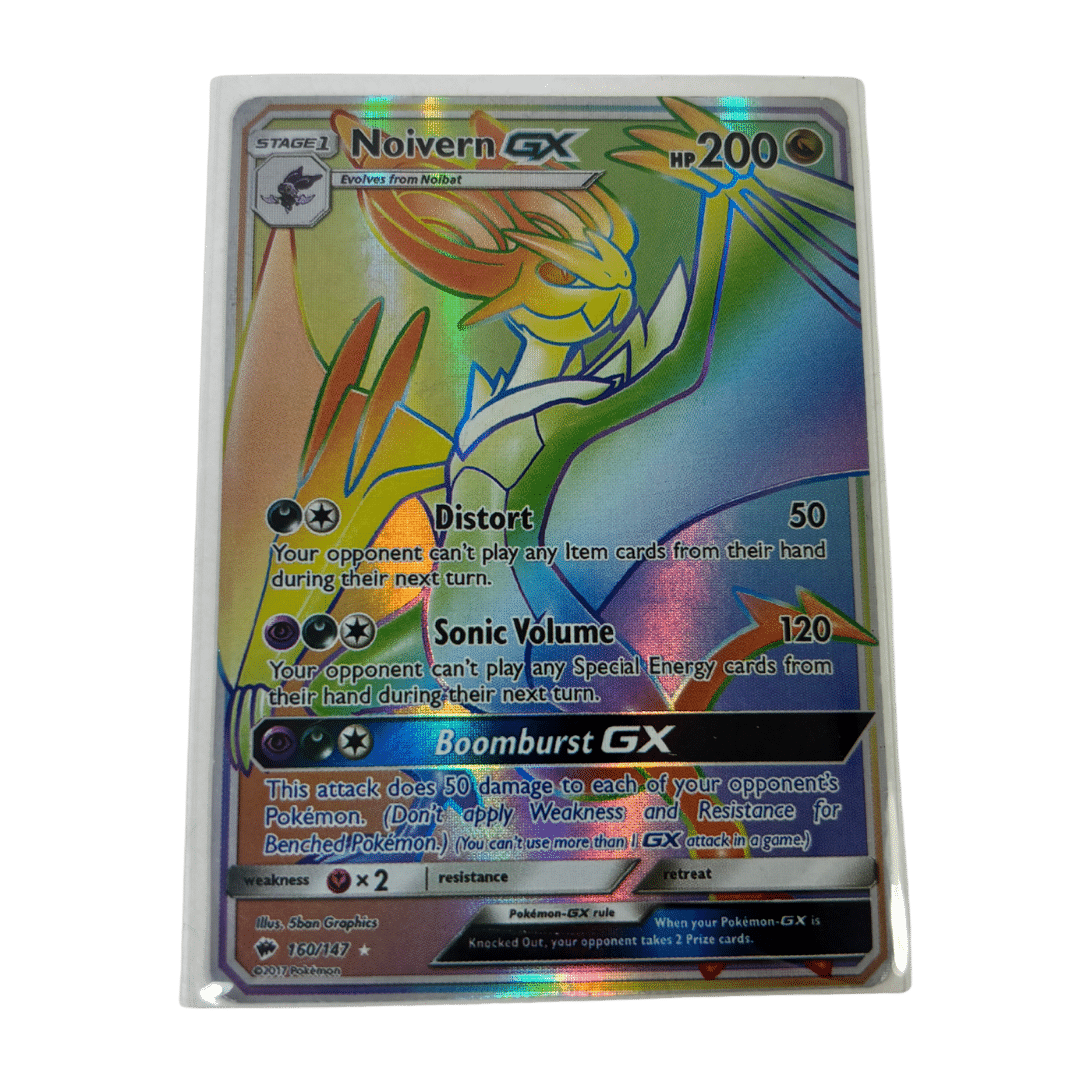 POKEMON TCG - Noivern GX (160/147) Burning Shadows - Appleby Games