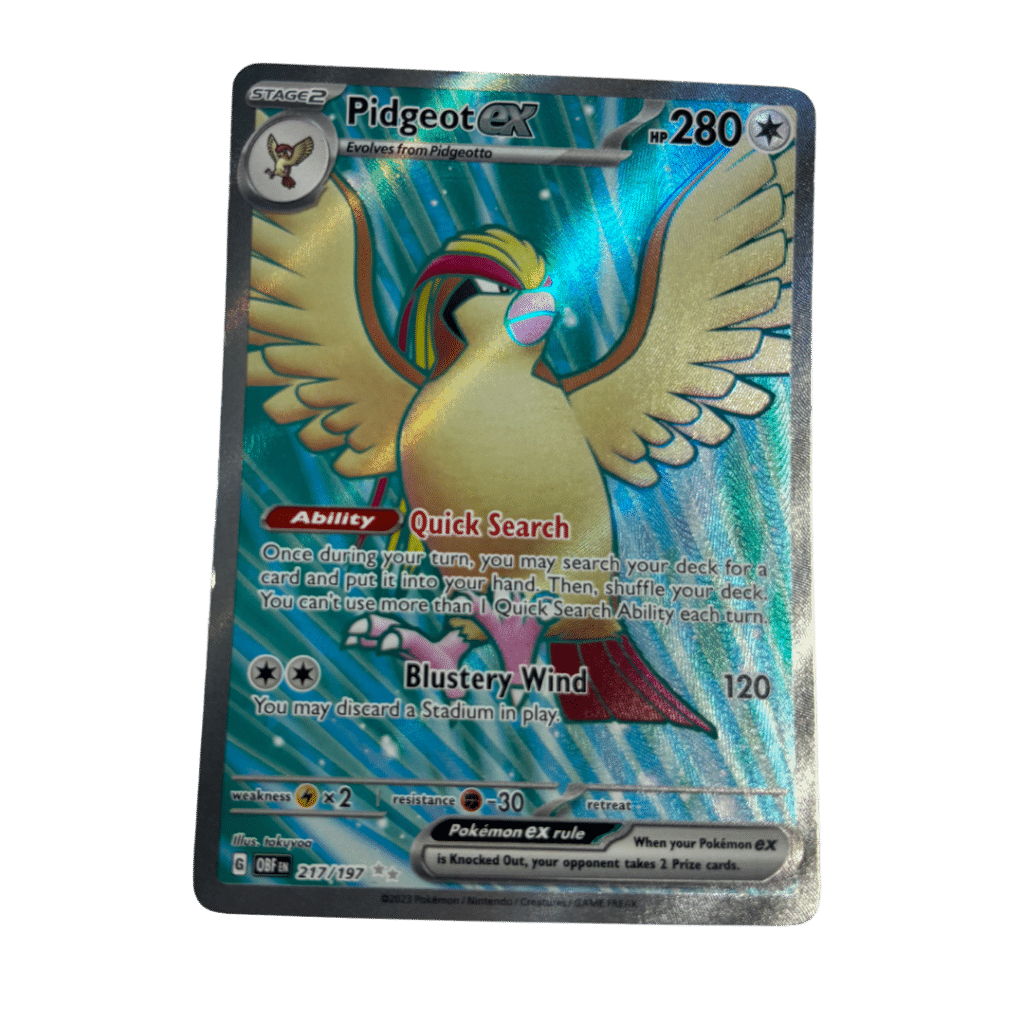 POKEMON TCG - Pidgeot EX (217/197) Obsidian Flames - Appleby Games