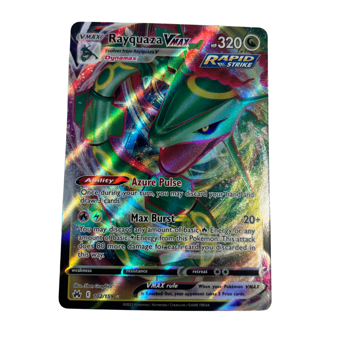 POKEMON TCG - Rayquaza VMax (102/159) Crown Zenith - Appleby Games