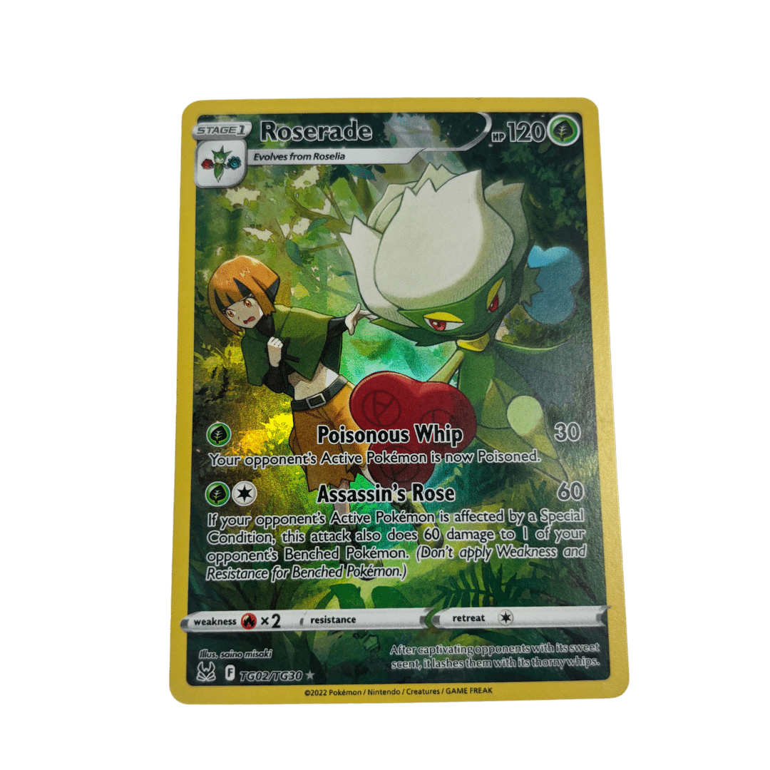 POKEMON TCG - Roserade (TG02/TG30) Lost Origin Trainer Gallery ...