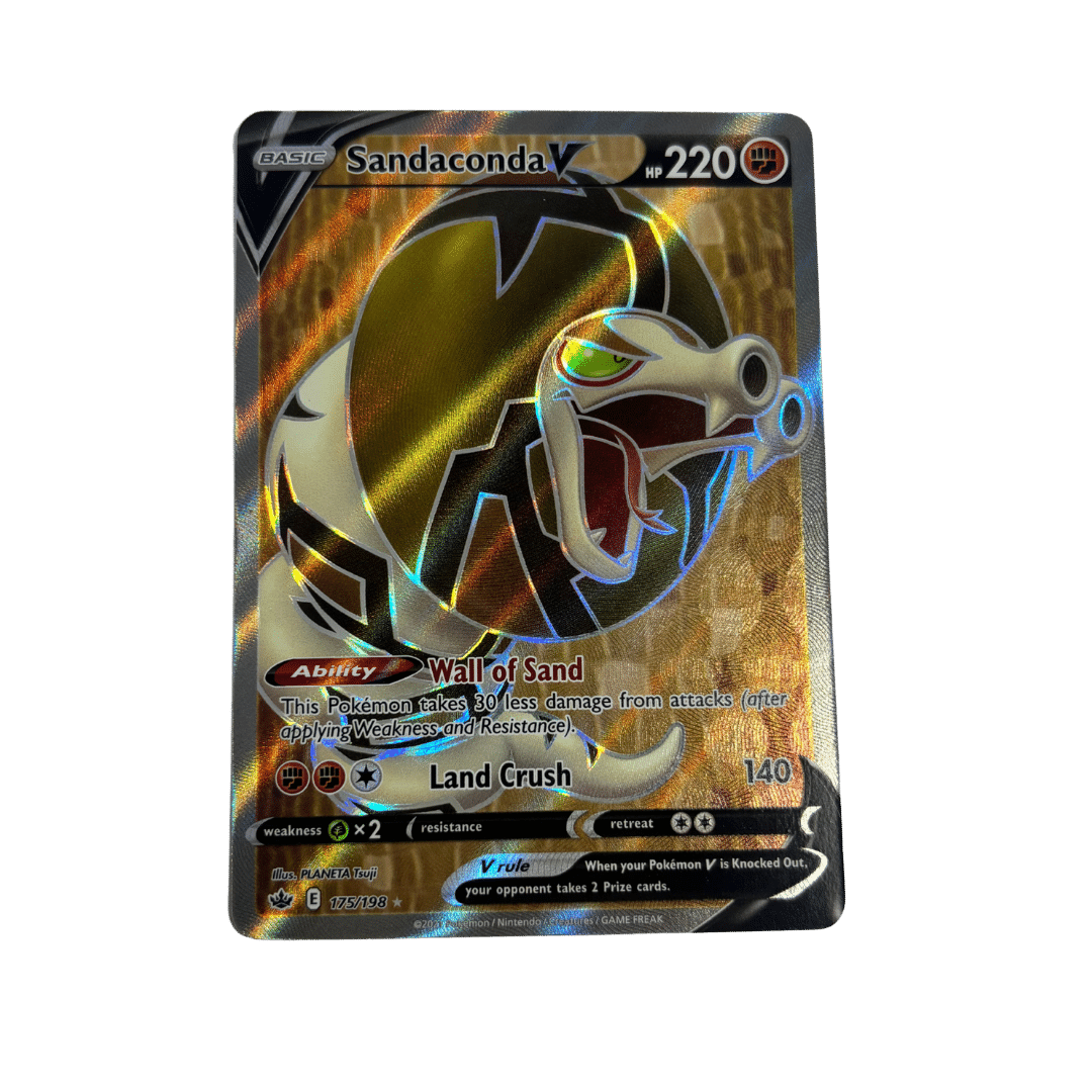 POKEMON TCG - Sandaconda V (175/198) Chilling Reign - Appleby Games