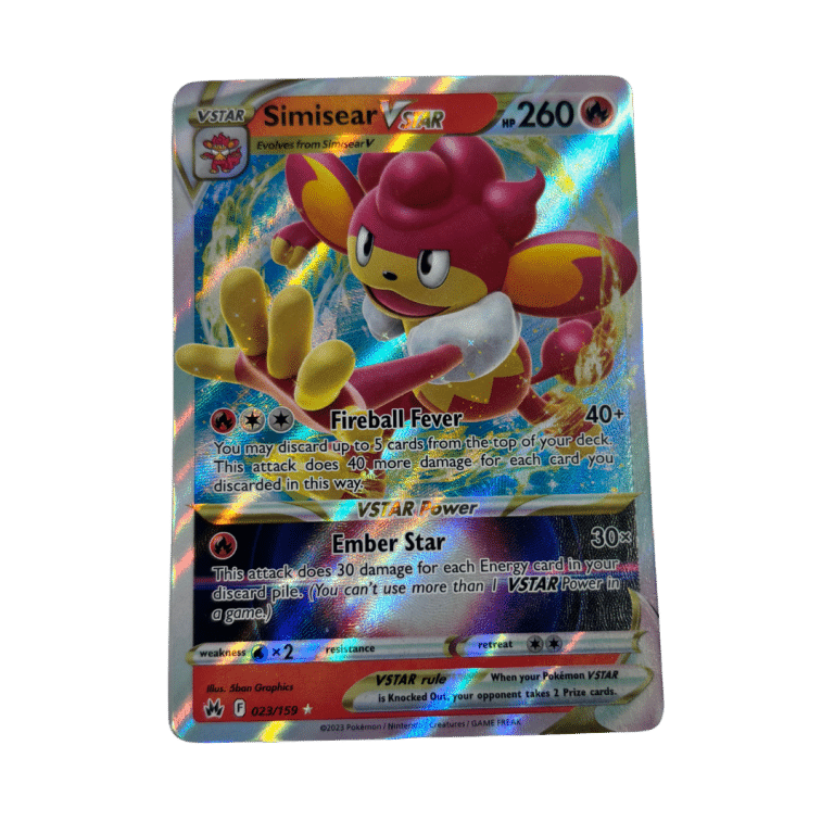 POKEMON TCG - Simisear VStar (023/159) Crown Zenith - Appleby Games