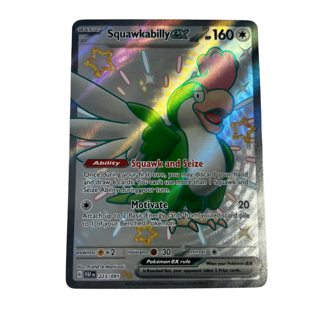 POKEMON TCG - Squawkabilly EX (223/091) Paldean Fates - Appleby Games