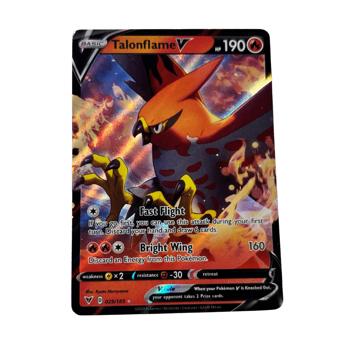 POKEMON TCG - Talonflame V (029/185) Vivid Voltage - Appleby Games