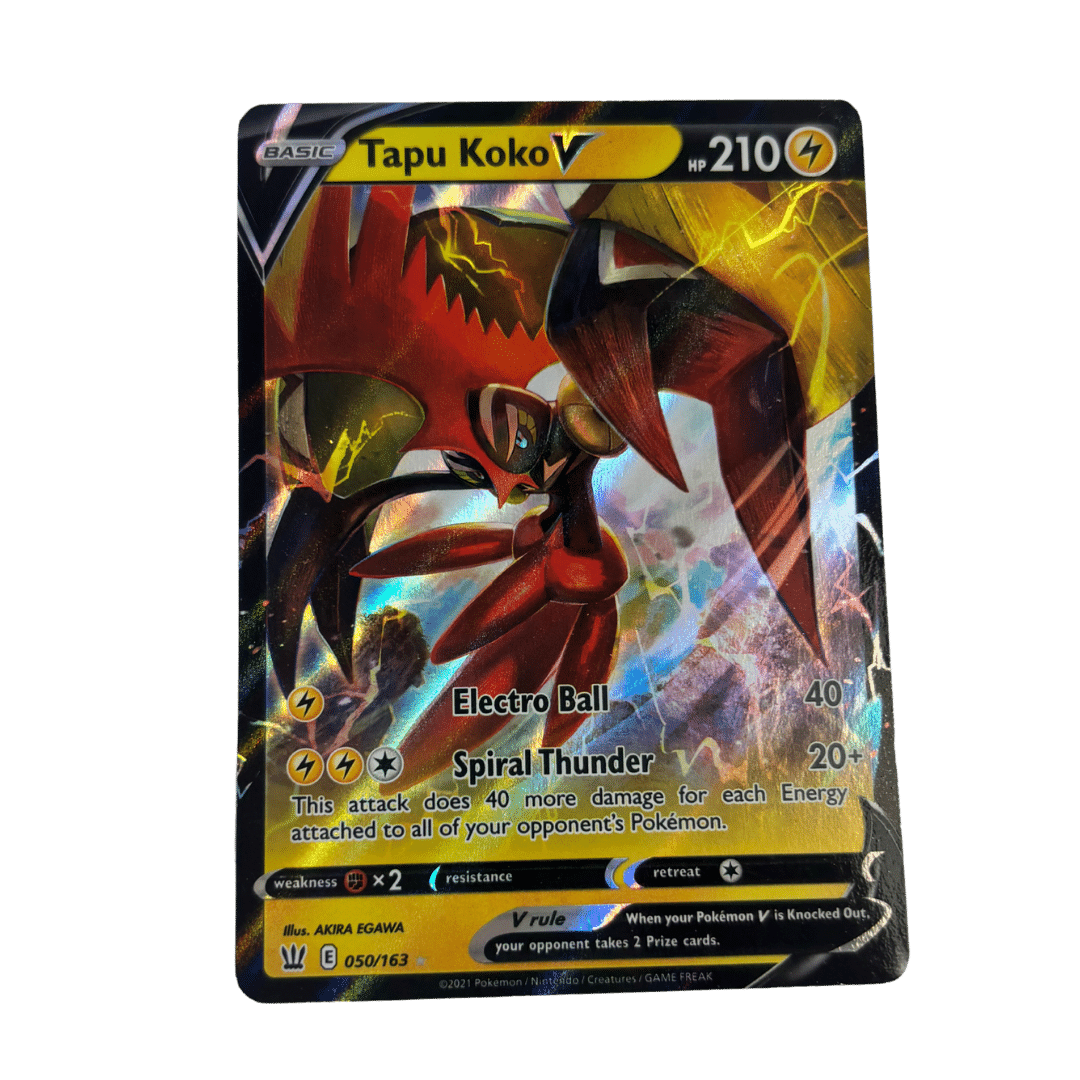 POKEMON TCG - Tapu Koko V (050/163) Battle Styles - Appleby Games