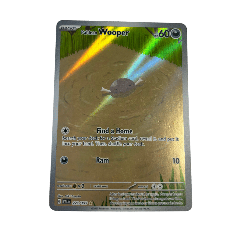 POKEMON TCG - Wooper (221/193) Paldea Evolved - Appleby Games