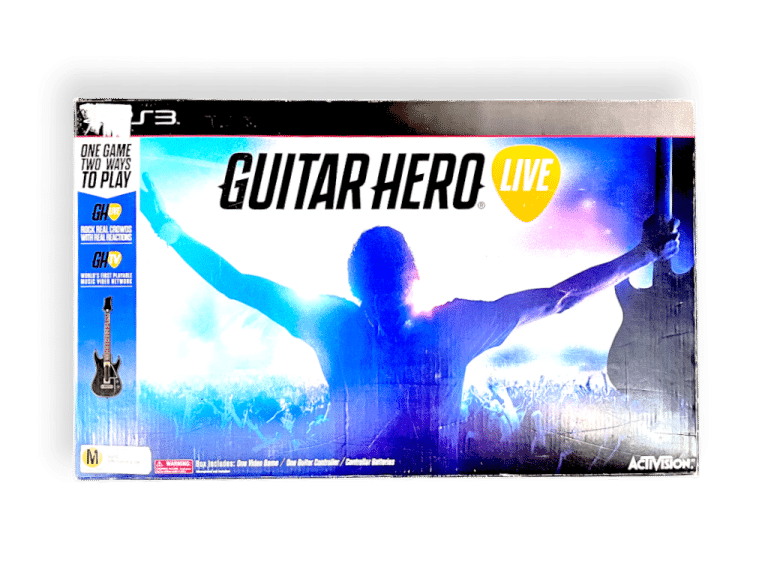 Guitar Hero Live (PS3 Box Set with Guitar Controller) - Appleby Games