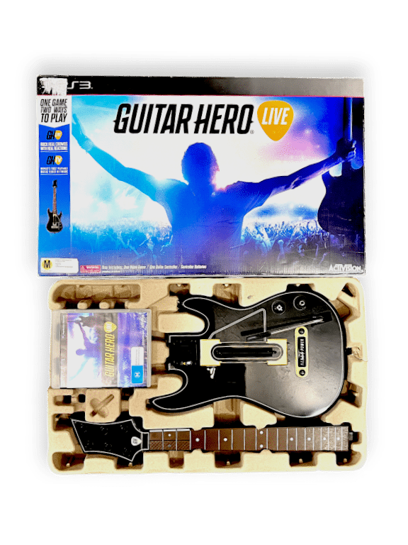 Guitar Hero Live (PS3 Box Set with Guitar Controller) - Appleby Games