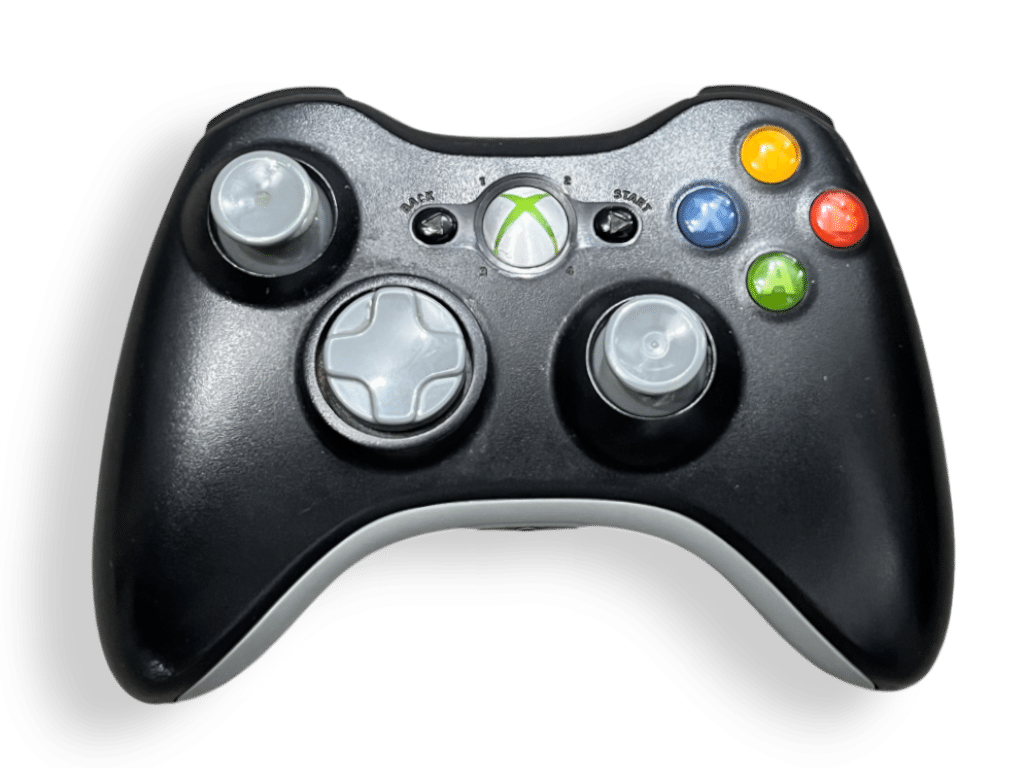 Genuine Microsoft Wireless Xbox 360 Controller (GENUINE V1 / GREY ...