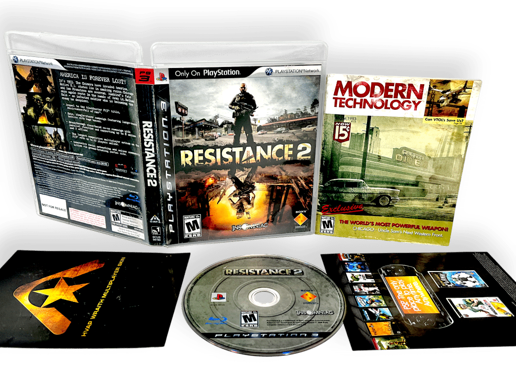 Resistance 2 (PS3 ALTERNATE PRINT) *MINT COMPLETE* - Appleby Games