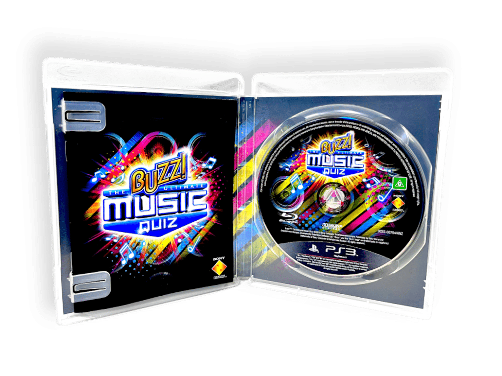 Buzz!: The Ultimate Music Quiz (PS3 NZ PRINT) *MINT COMPLETE* - Appleby ...