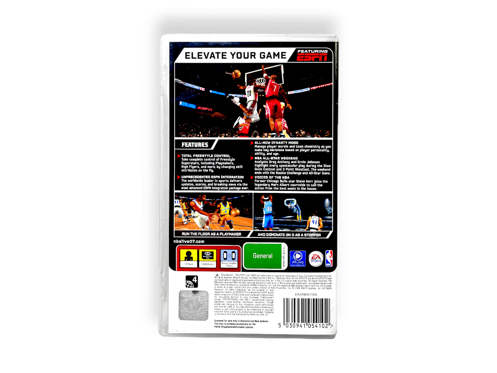 NBA Live 07 (PSP) - Appleby Games