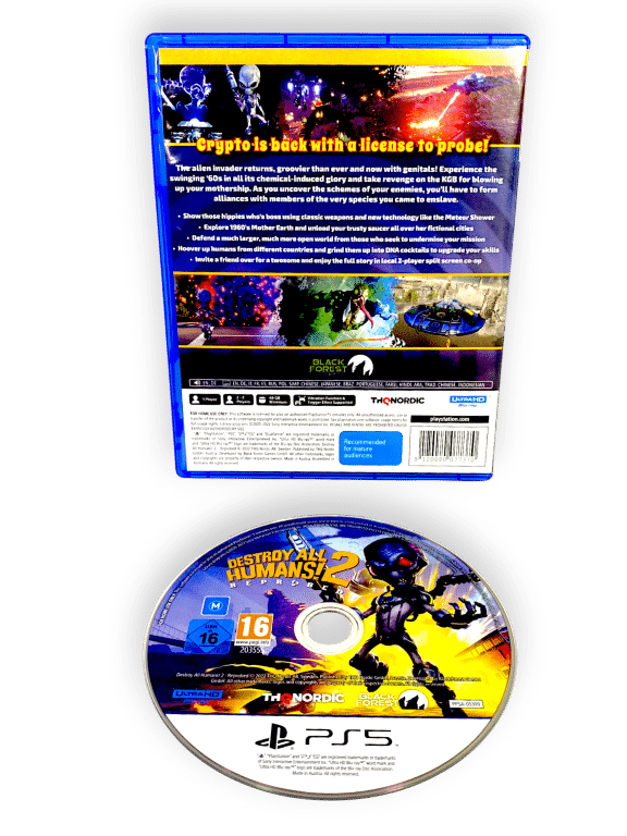 Destroy All Humans! 2: Reprobed (PS5) - Appleby Games