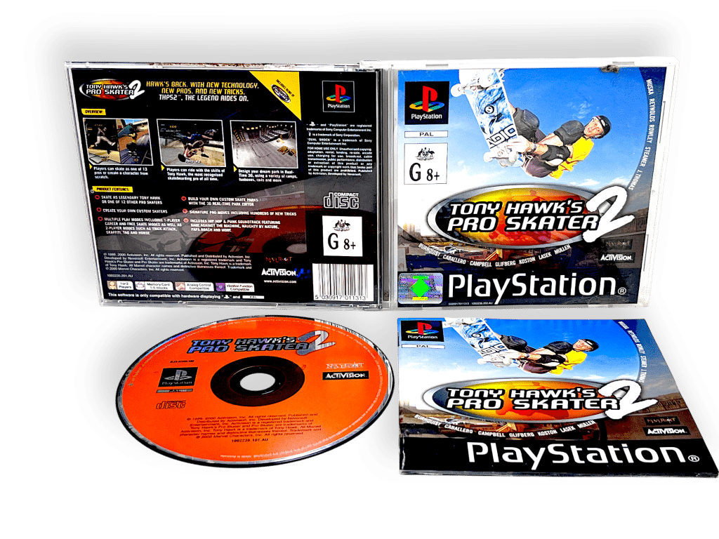 Tony Hawk’s Pro Skater 2 (PS1) *MINT COMPLETE* - Appleby Games