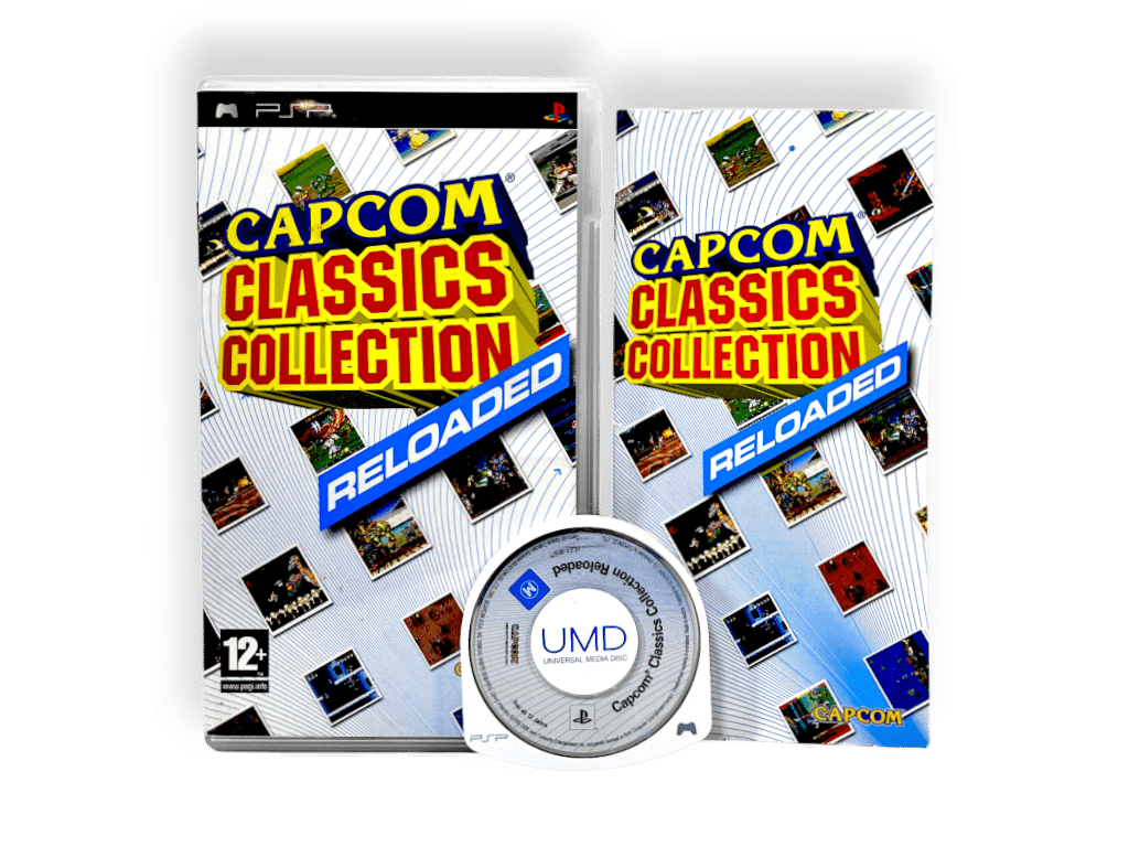 Capcom Classics Collection Reloaded (PSP) *MINT COMPLETE* - Appleby Games