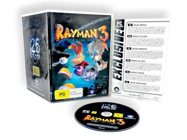 Rayman 3 (PC SLIMLINE CASE EDITION) - Complete in Box - Appleby Games