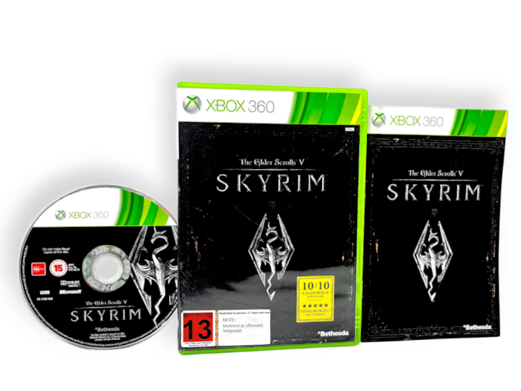 Skyrim (Xbox 360) - Complete in Box - Appleby Games