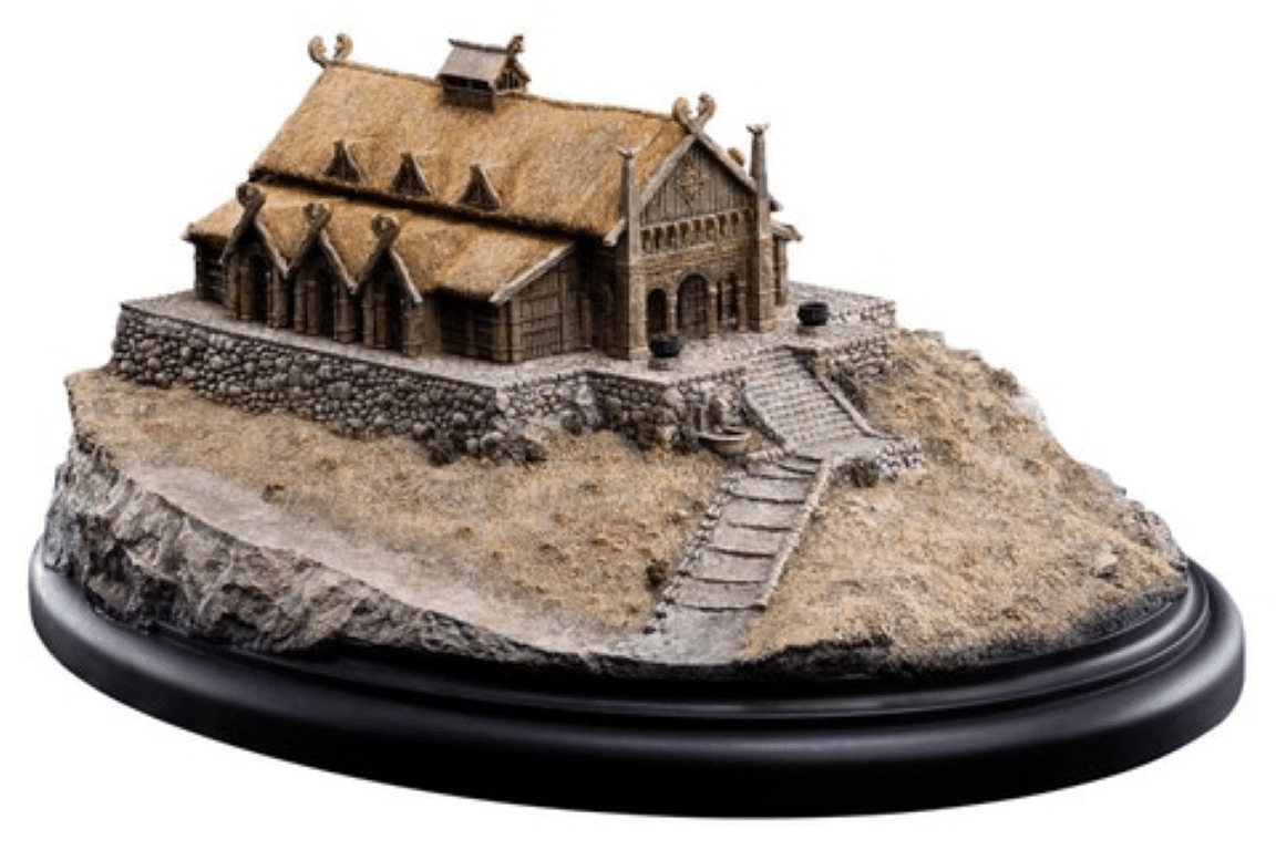 Weta Lord of the Rings: The Golden Hall of Edoras - Environment Statue ...