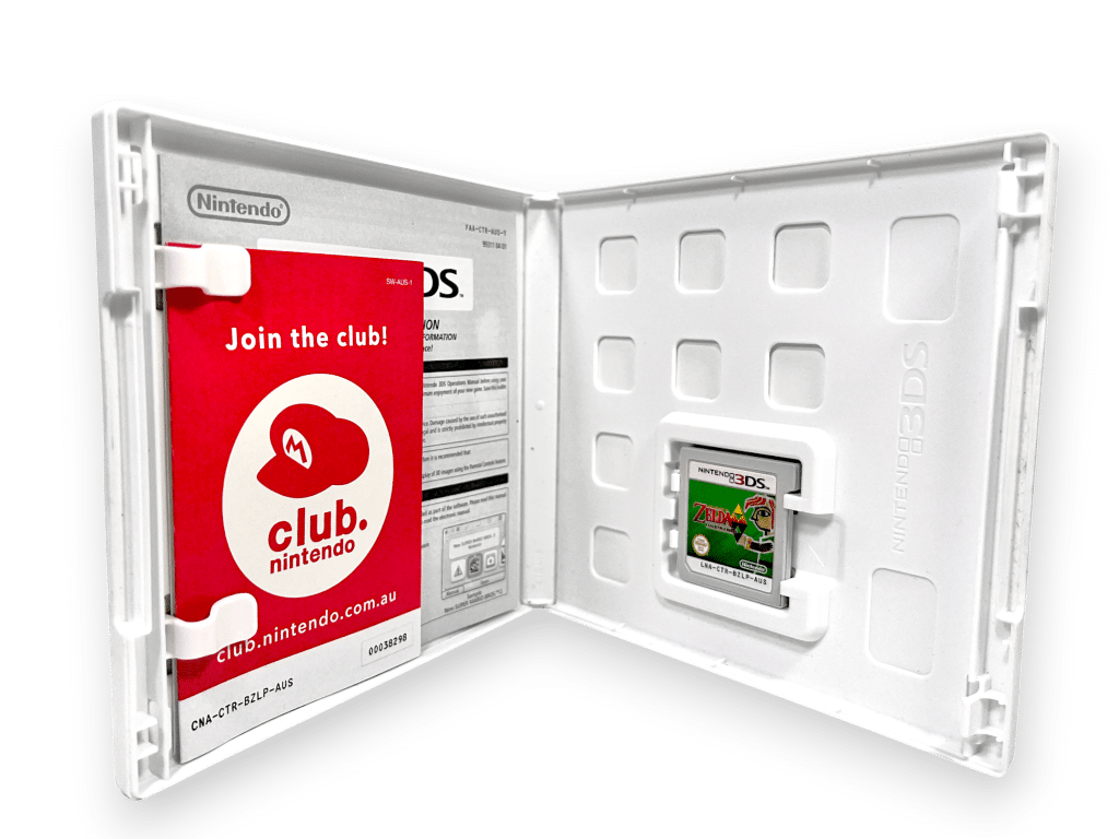 The Legend of Zelda: A Link Between Worlds (3DS SILVER COVER ...